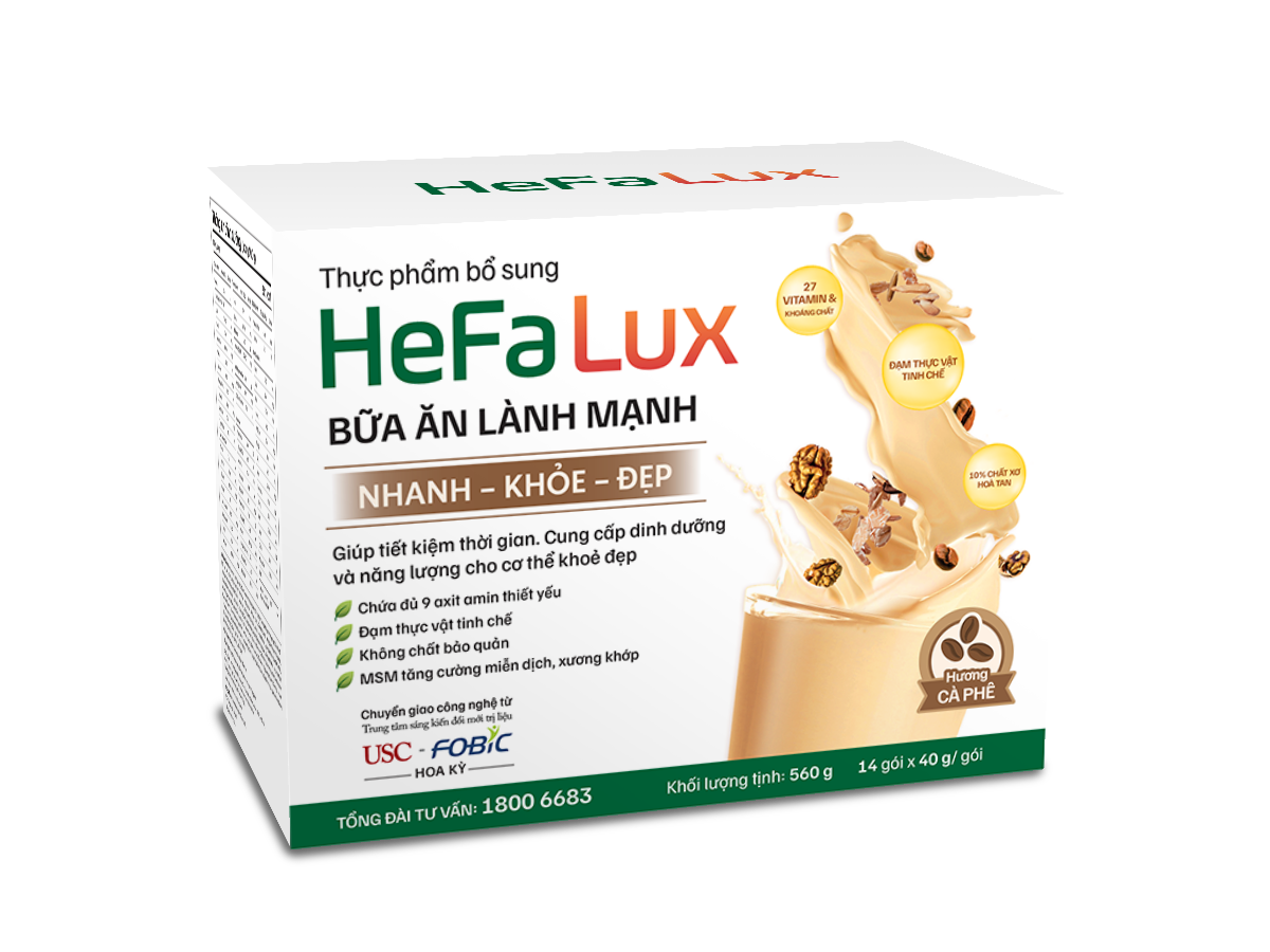 Thực phẩm bổ sung HeFa Lux – Bữa ăn lành mạnh – Nhanh – Khỏe – Đẹp ...